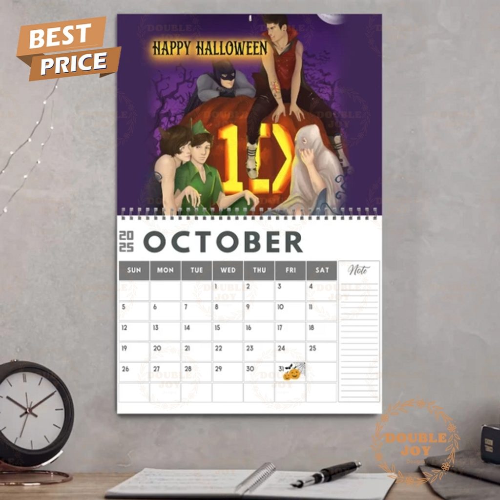 One Direction 2025 Wall Calendar - Doublejoydesigns