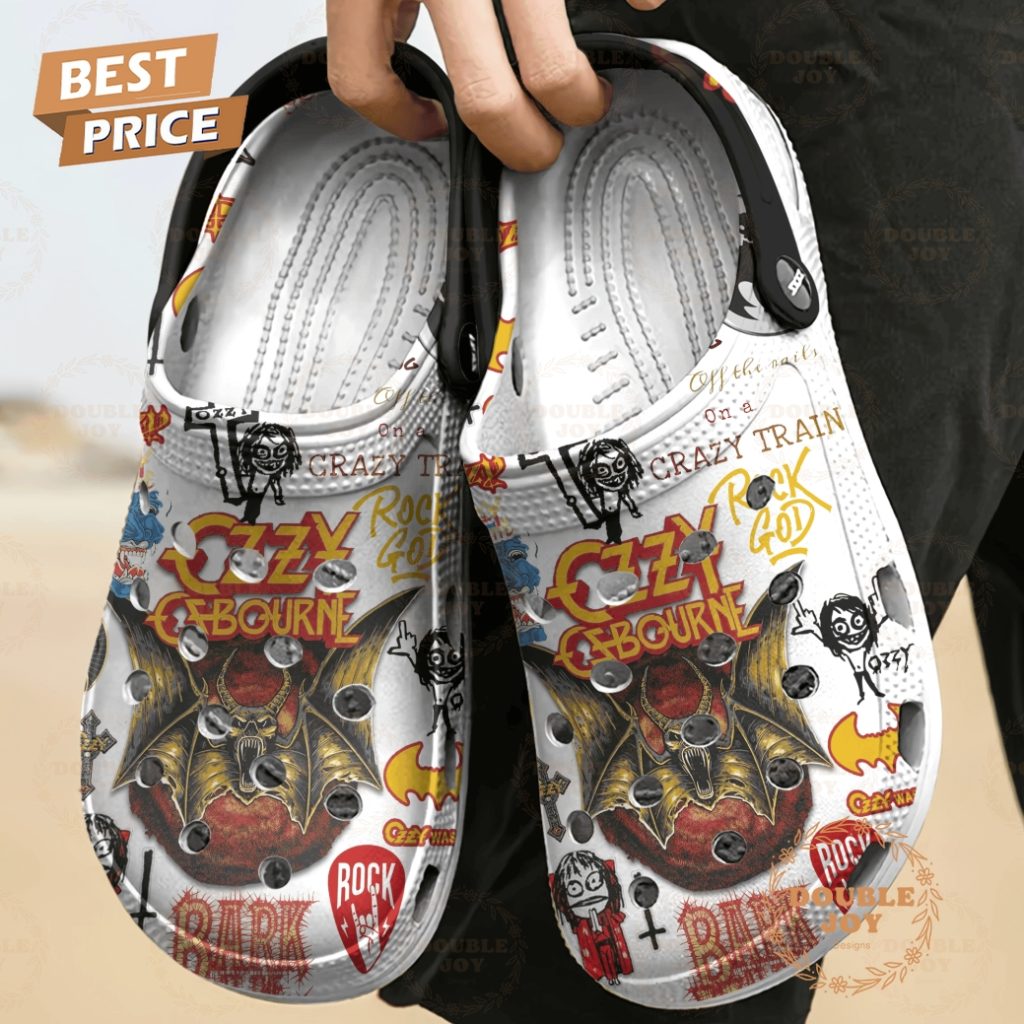 Ozzy Osbourne Rock God Custom Name Crocs - Doublejoydesigns