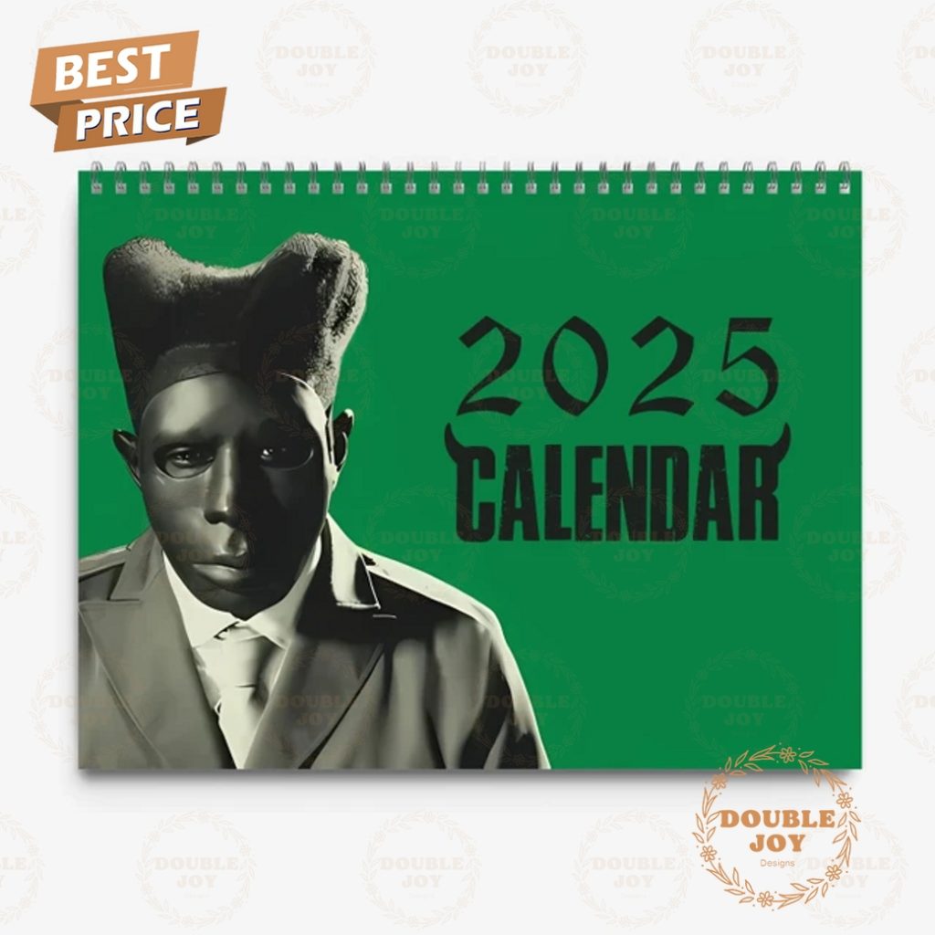 Tyler The Creator 2025 Wall Calendar - Doublejoydesigns