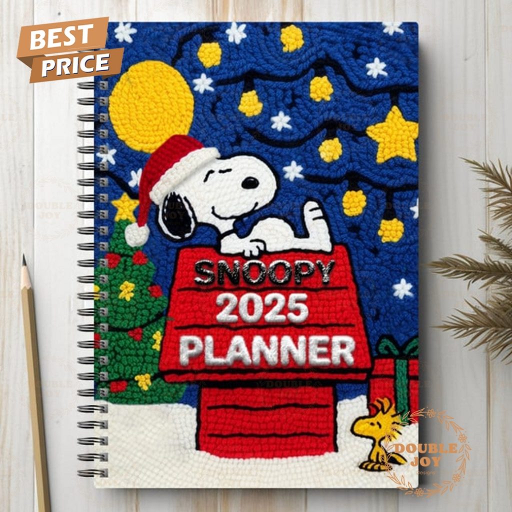 I'm Just Here Snoopy 2025 Planner - Doublejoydesigns