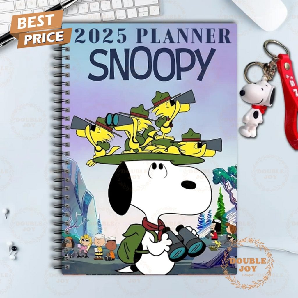Never Forget To Smile! Snoopy 2025 Planner - Doublejoydesigns