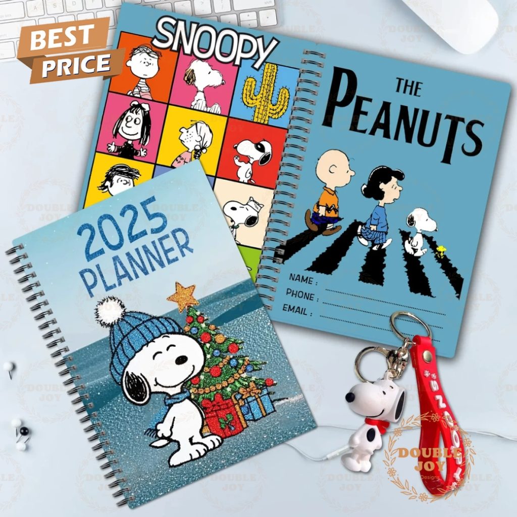 The Peanuts And Snoopy 2025 Planner - Doublejoydesigns