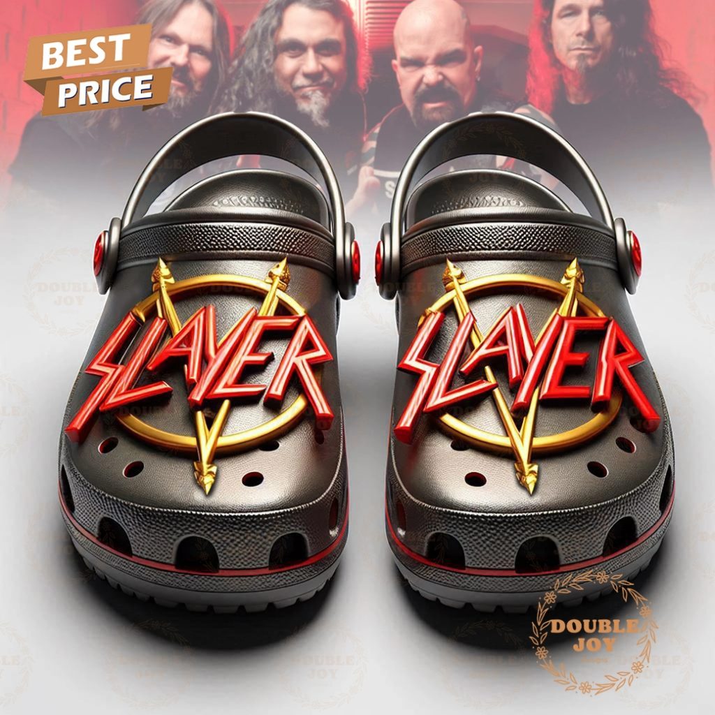 Slayer 2025 Black Design Crocs - Doublejoydesigns