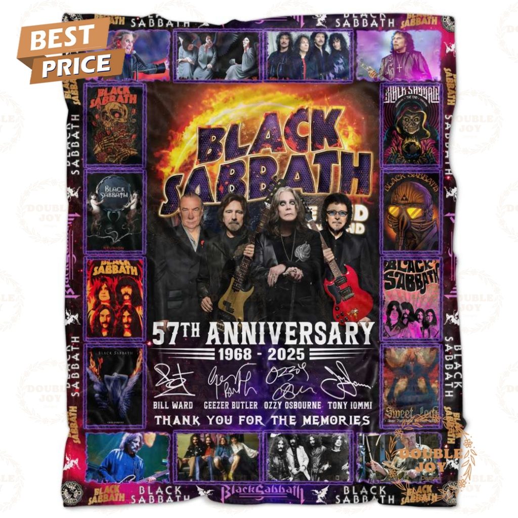 Back To The Beginning Black Sabbath 57th Anniversary 1968-2025 Thank ...