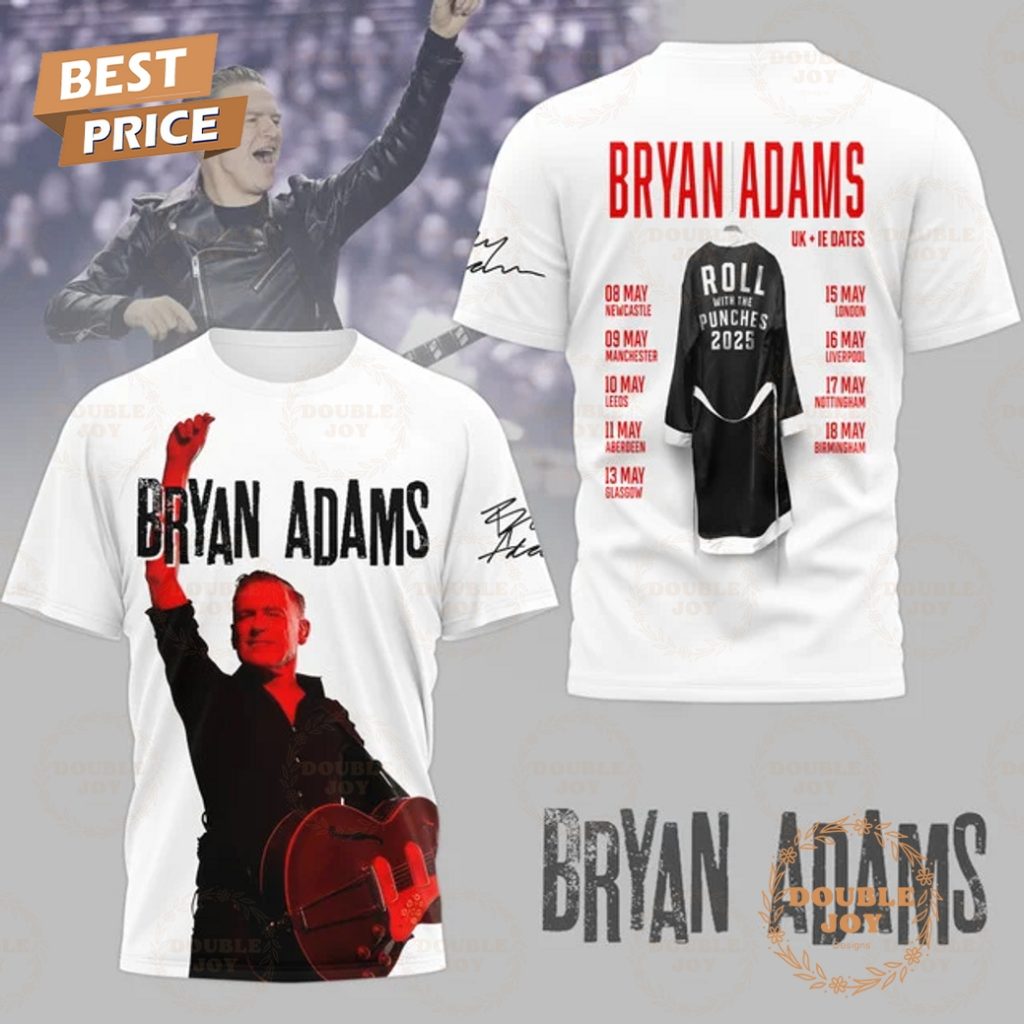 Bryan Adams Heaven New Design 2025 T-Shirt, Hoodie - Doublejoydesigns