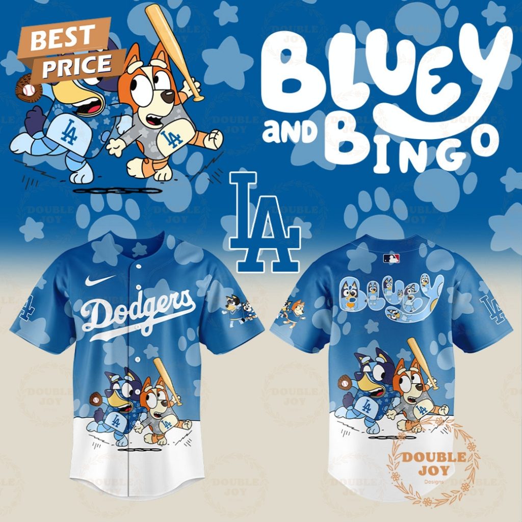 Los Angeles Dodgers MLB x Bluey Night 2025 Limited Edition Baseball ...