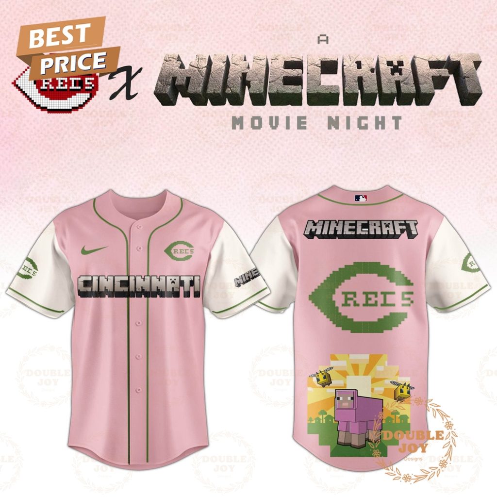 Cincinnati Reds 2025 A Minecraft Movie Night Special Edition Baseball ...