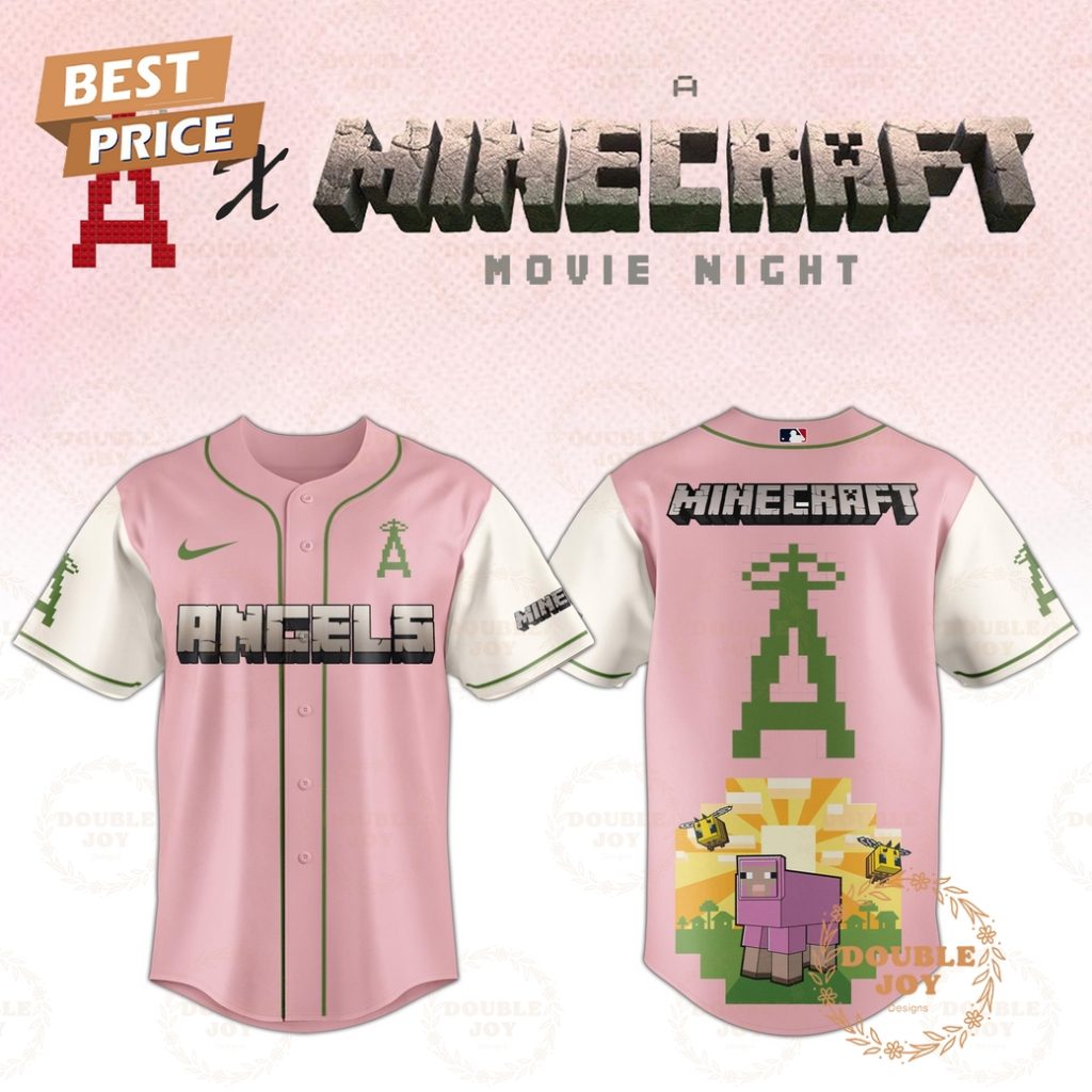 Los Angeles Angels 2025 A Minecraft Movie Night Special Edition ...