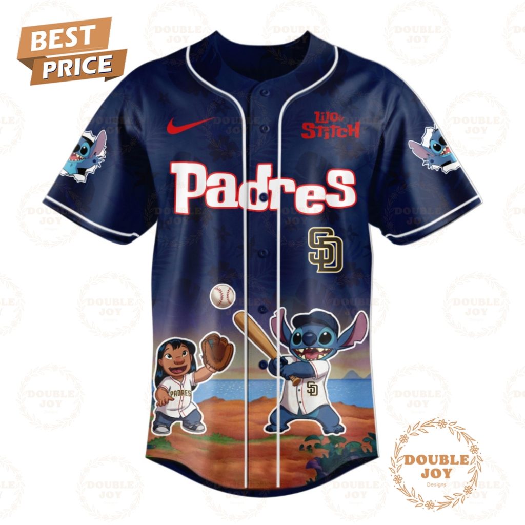 San Diego Padres 2025 Lilo And Stitch 626 Special Edition Baseball ...