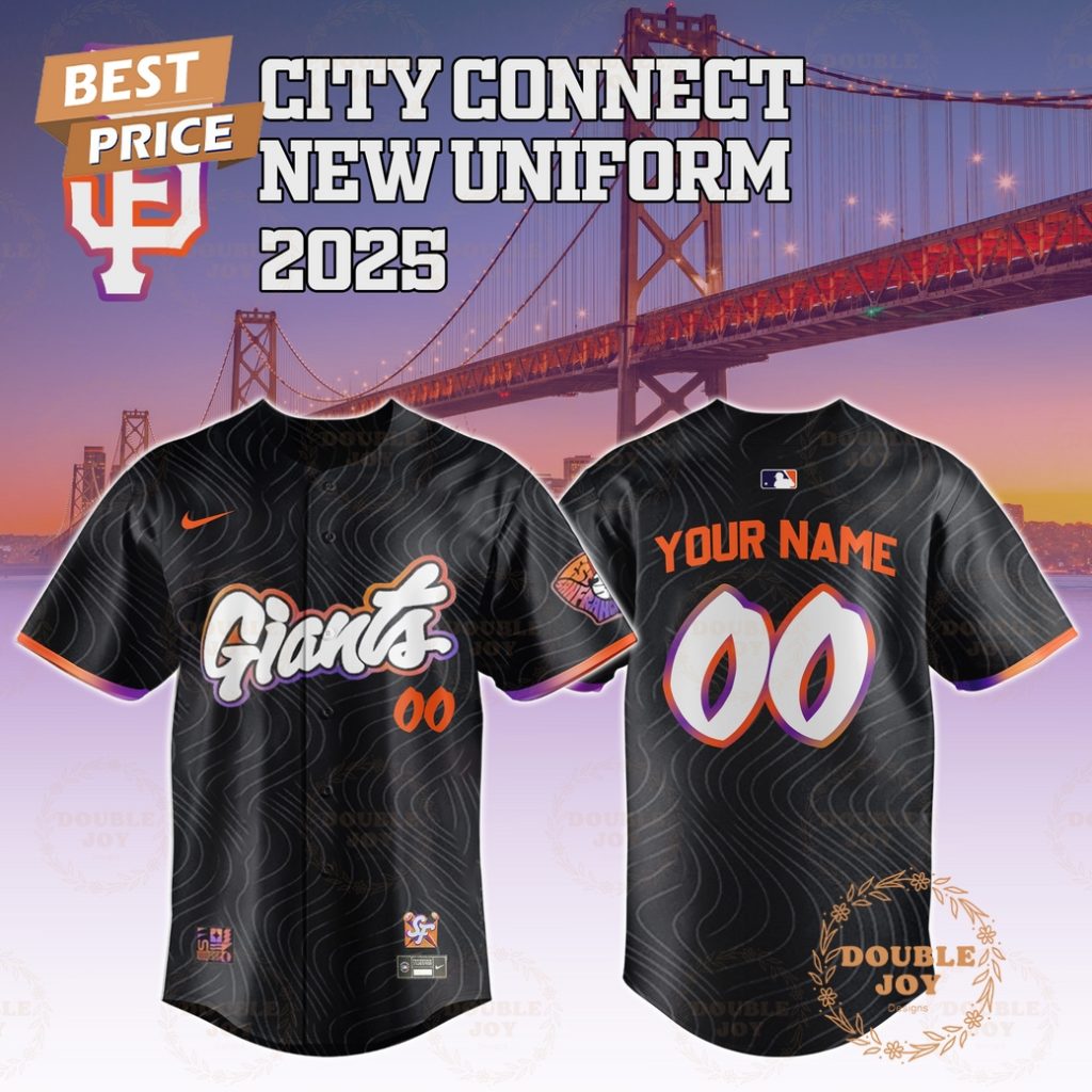 San Francisco Giants City Connect New Uniform 2025 Custom Name Limited ...