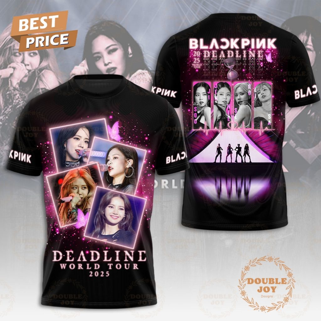 Blackpink Deadline World Tour 2025 Limited Edition T-Shirt, Hoodie ...