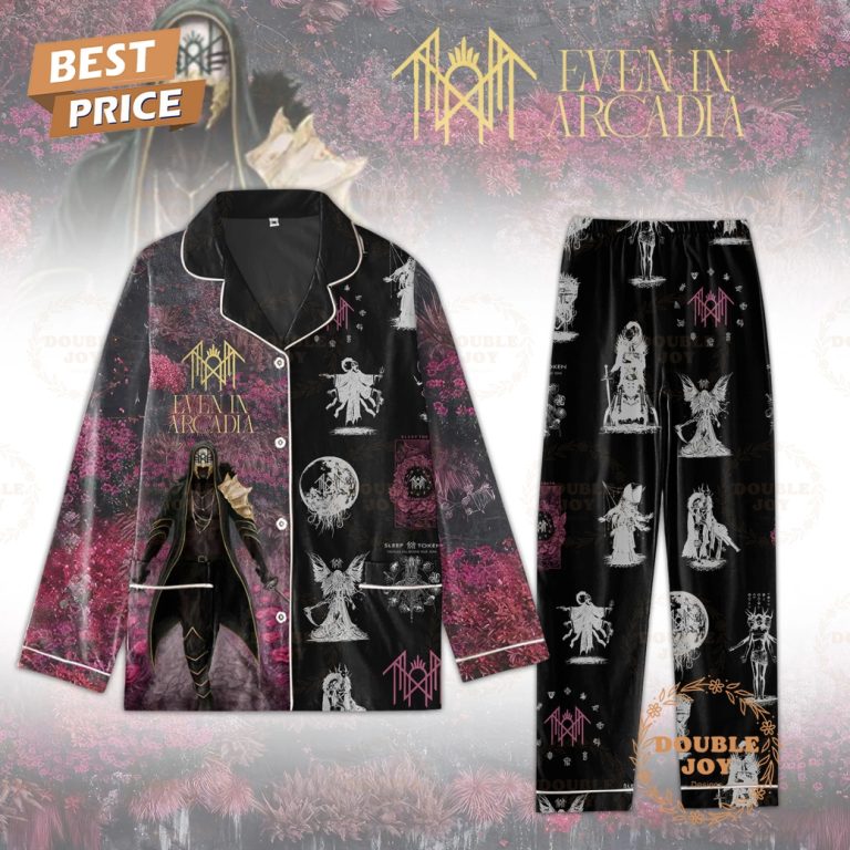 Sleep Token Even In Arcadia 2025 Pajamas Set - Doublejoydesigns