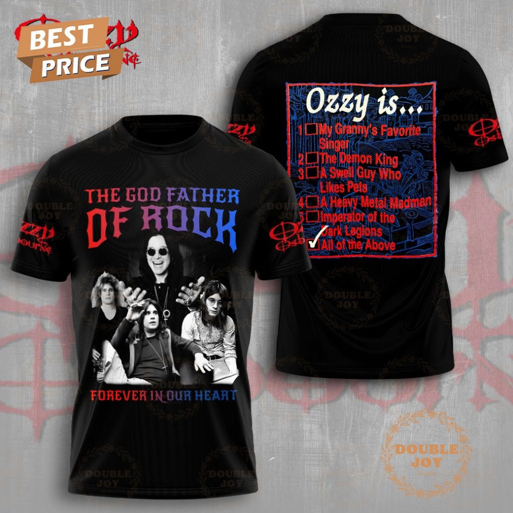 Ozzy Osbourne 77th Anniversary 1948-2025 Thank You For The Memories T ...